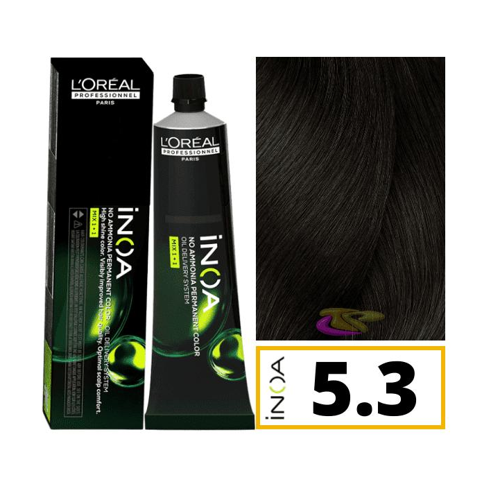 INOA TINTE # 5.3 CASTAÑO CLARO DORADO - ALARA