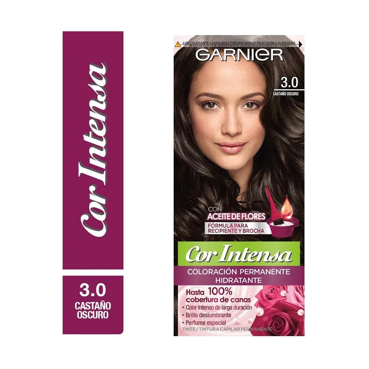 Garnier Nutrisse Tinte Cor Castaño Oscuro 3.0 - Alara