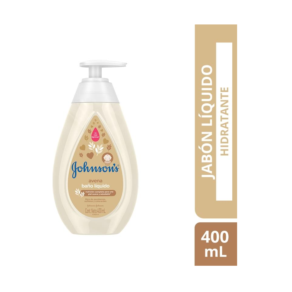 Johnsons Baño Liquido x 400 ml Avena - ALARA