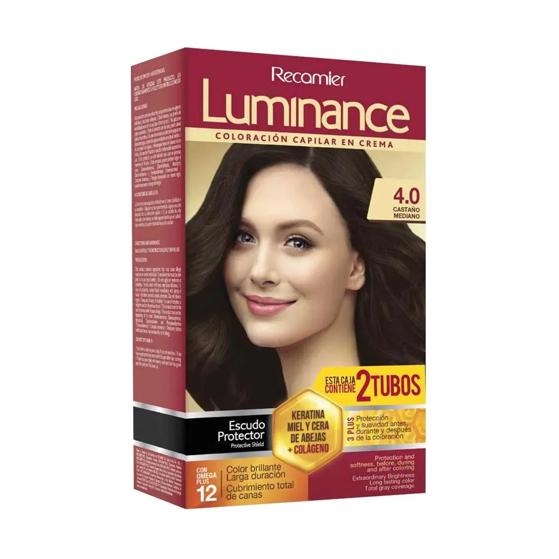 Luminance Oferta Tinte Tubo 2x1 2.58 (4.0) Castaño Mediano - ALARA