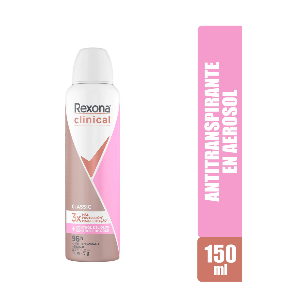 Rexona Clinical Desodorante Spray x 150 ml Classic - ALARA