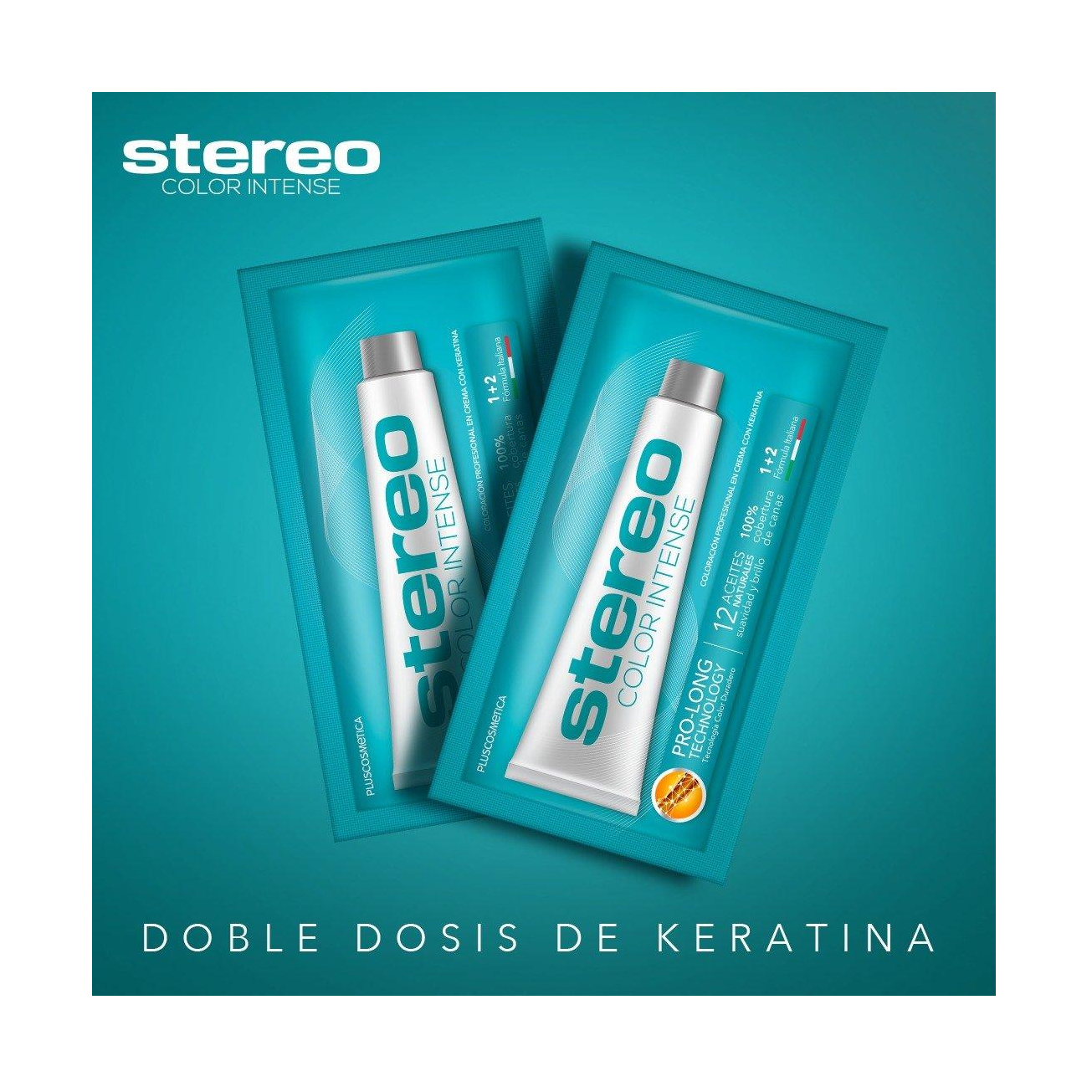 Stereo Sachet Tinte Castaño Claro Ceniza Dorado 5-4CH - Alara