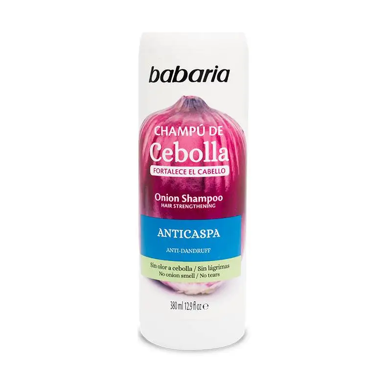 BABARIA SHAMPOO X 380 ML CEBOLLA ANTICASPA - ALARA